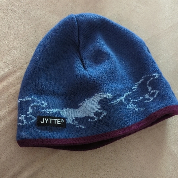 jytte | Accessories | Jytte 0 Merino Wool Beanie Horses Design | Poshmark